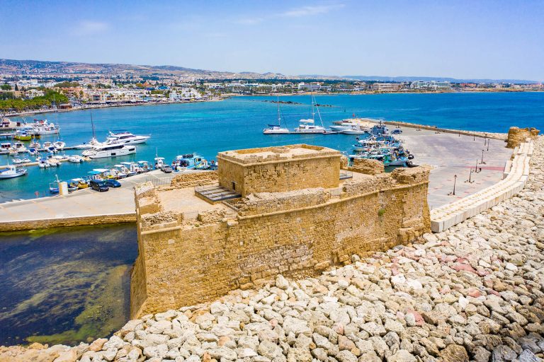 Paphos Castle - Visiting the Castle at Paphos Harbor - Just About Cyprus