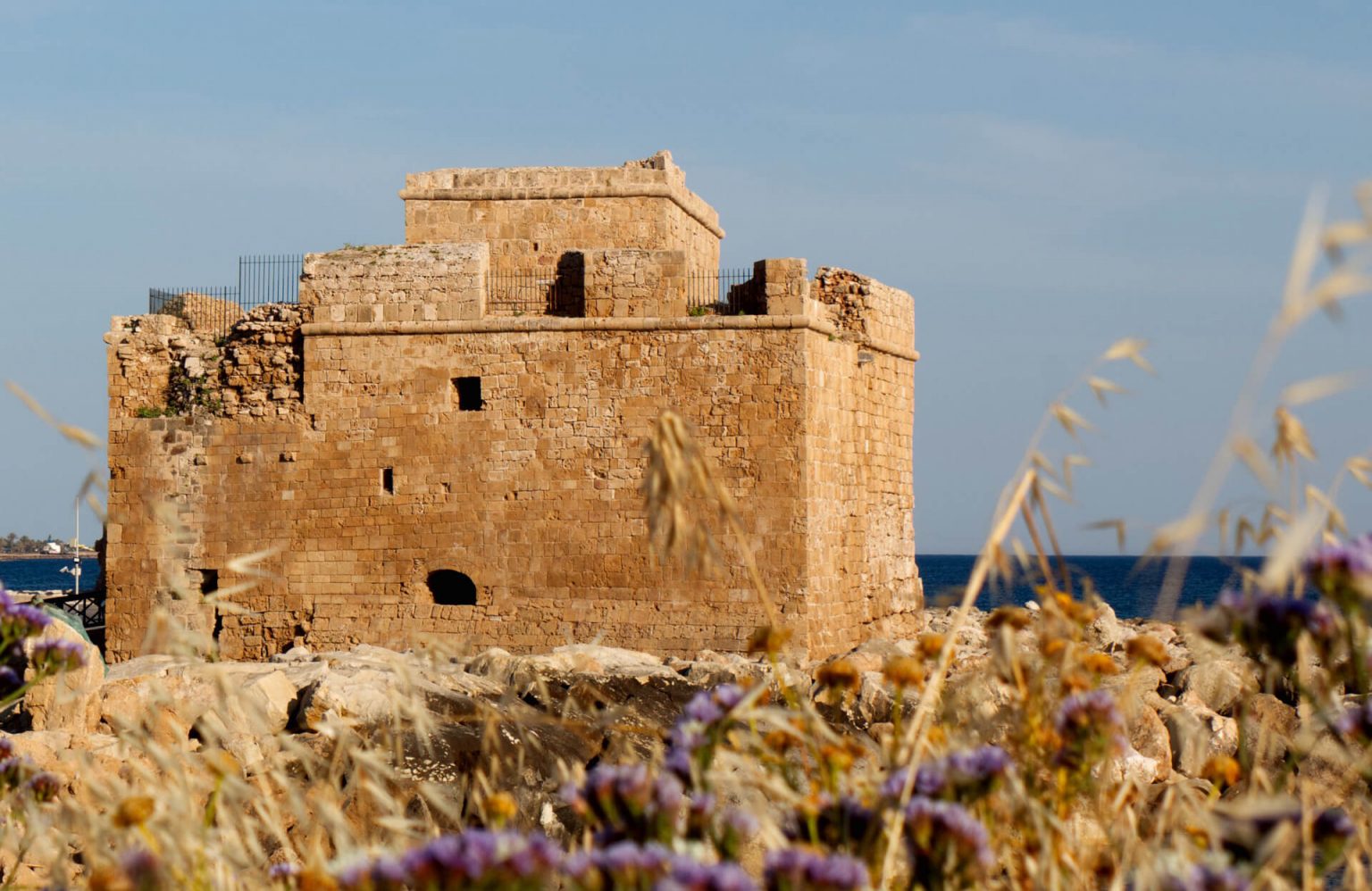 Paphos Castle - Visiting the Castle at Paphos Harbor - Just About Cyprus