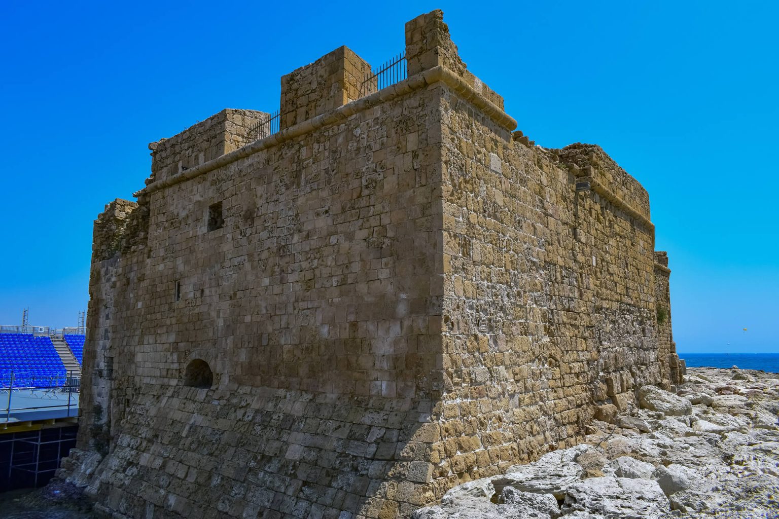Paphos Castle - Visiting the Castle at Paphos Harbor - Just About Cyprus